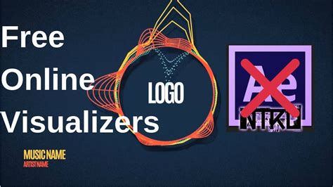 Online Audio Visualizer Maker Free Without AE Brown Guy Channel YouTube