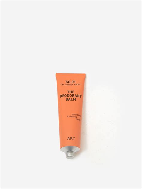 Akt The Deodorant Balm Sc01 Orange Grove 75g Goodhood