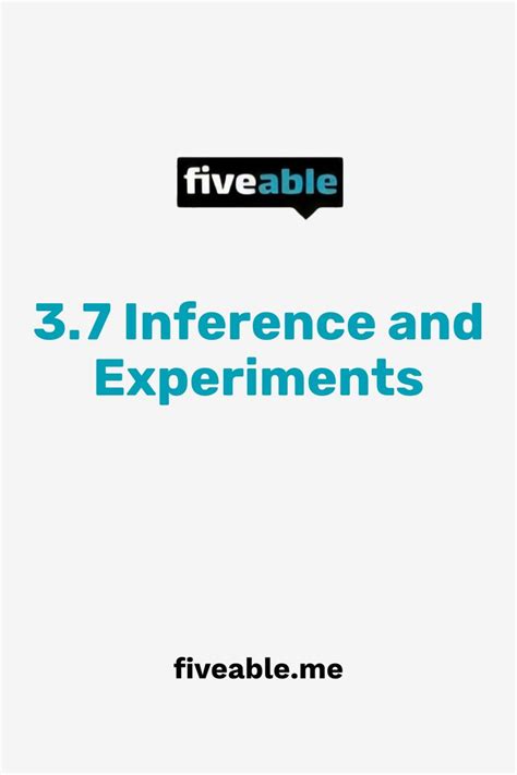Ap Stats 3 7 Inference And Experiments Class Notes Inference Ap Statistics