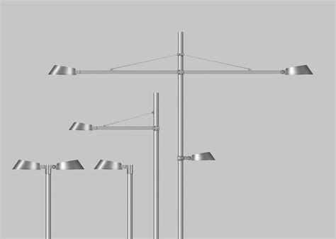Lampione Stradale In Alluminio Lavinia By Iguzzini Design Massimiliano Fuksas Doriana Fuksas