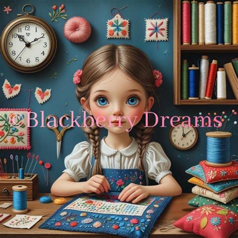クロスステッチ図案 No68 500×500 Blackberry Dreams Minne 国内最大級のハンドメイド・手作り通販サイト