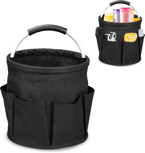 Tejoyce 17l Cleaning Caddy With Handle Cleaning Supply Caddy Foldable