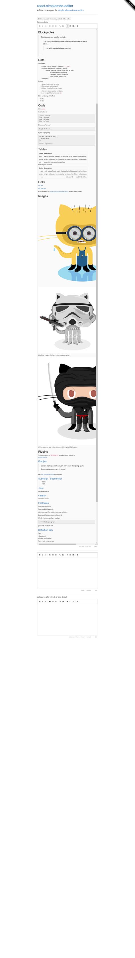 React中有什么好用的markdown编辑器 知乎