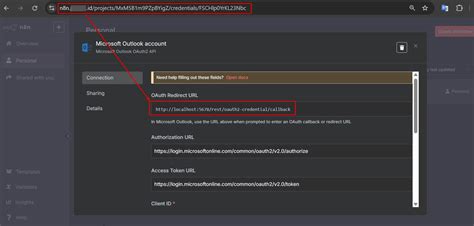 oauth redirect url problem microsoft outlook oauth2 api questions