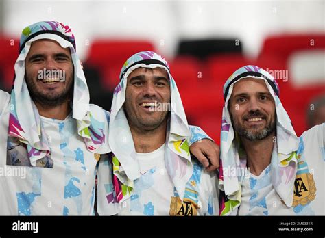 Al Rayyan Qatar 03rd Dec 2022 Argentina Fan During The Fifa World