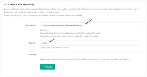 auto deployment of website from a git repository