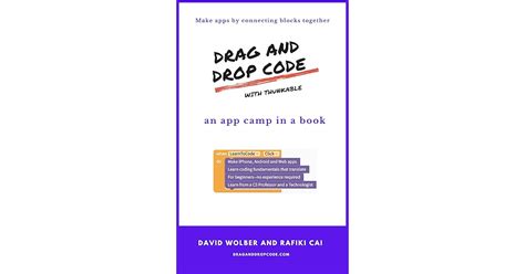 Drag And Drop Code With Thunkable By David Wolber