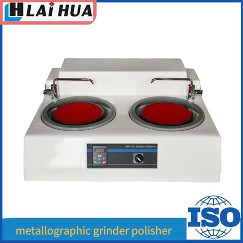 Double Disc Variabl Constant Speed Metallographic Equipment Metallographic Grinding And Double Disc Variabl Constant Speed Metallographic Equipment Metallographic Grinding And