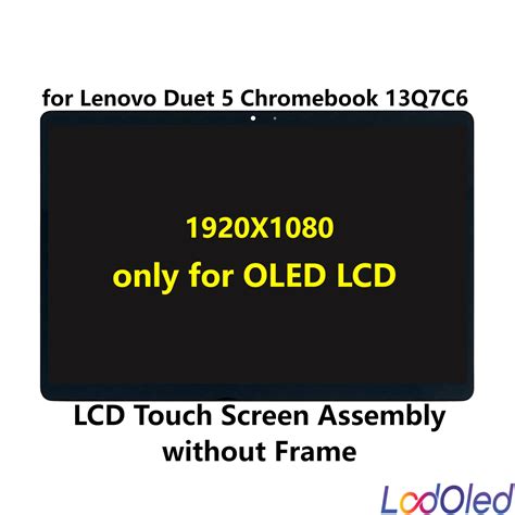 Ensemble Cran Tactile LCD OLED FHD 13 3 Pouces 30 Broches Pour Lenovo