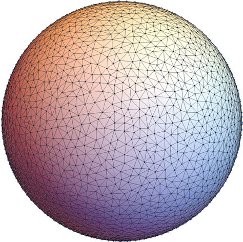 An Example Of The Delaunay Triangulation Of A Regular Sprinkling Of The