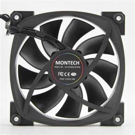 Montech AX120 PWM RGB Fan Review Closer Examination TechPowerUp