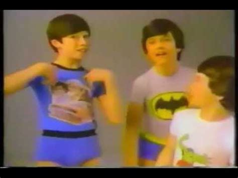 Underoos Underwear 1982 Commercial Boys Youtube