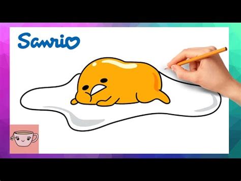 How To Draw Gudetama Sanrio Cute Easy Drawing Tutorial
