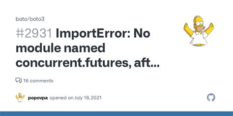 Importerror No Module Named Concurrentfutures After Update To 180