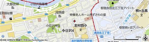 東京都板橋区小豆沢4丁目14 9の地図 住所一覧検索｜地図マピオン
