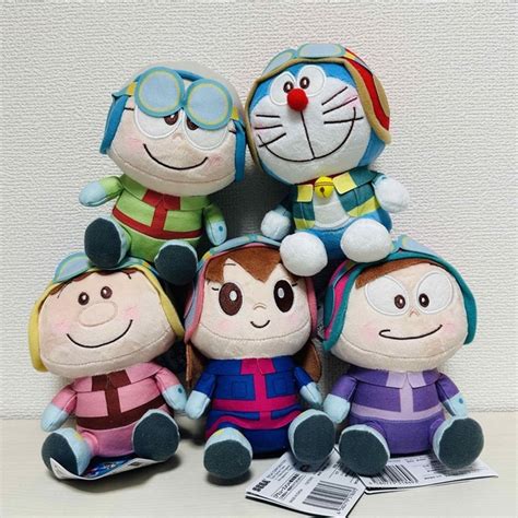 映画ドラえもん のび太と空の理想郷 赤いほっぺ モアプラスぬいぐるみ 全5種の通販 By ショップ ｜ラクマ