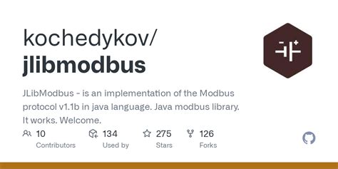 Github Kochedykovjlibmodbus Jlibmodbus Is An Implementation Of