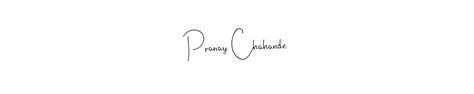 90 Pranay Chahande Name Signature Style Ideas Fine Online Signature