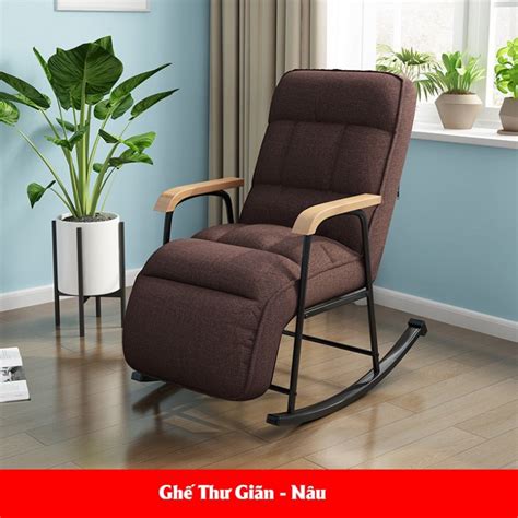 Mua Ghế Sofa Bập Bênh Thư Giãn Ngồi Nằm Đọc Sách Xem Tivi Khung Thép