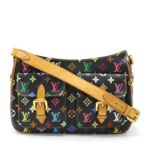 【楽天市場】louis Vuitton ルイ ヴィトン モノグラムマルチカラー ロッジgm ショルダーバッグ 斜め掛け ノワール 黒 ブラック