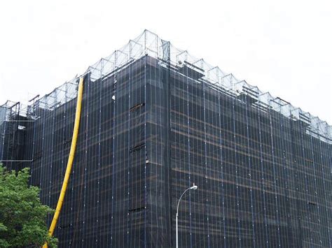 Black Debris Netting Apac Scaffold