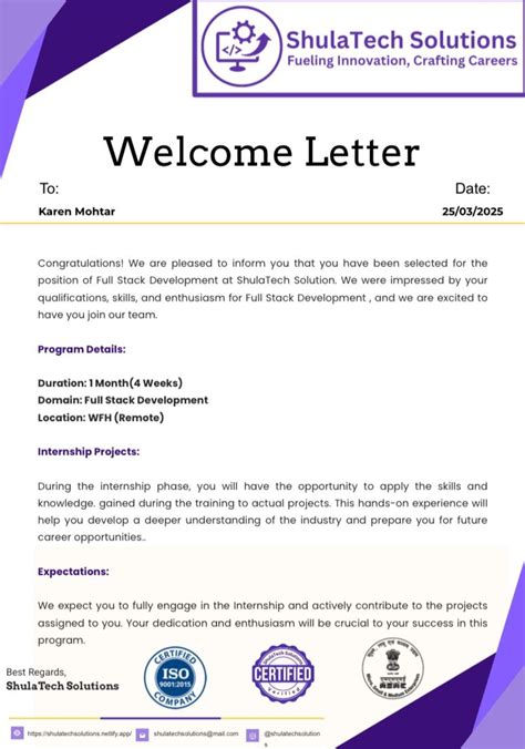 Fullstackdevelopment Internshipopportunity Learningandgrowth