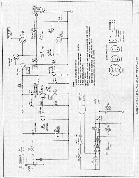 Gibson Ga5w Amplifier Schematic Service Manual Download Schematics
