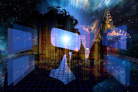 Download Virtual Reality Metaverse Expanded Reality Royalty Free Stock