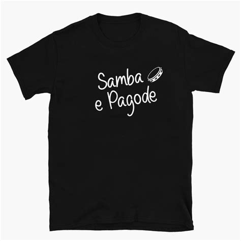 Camiseta Samba E Pagode Sambista Pandeiro Shopee Brasil