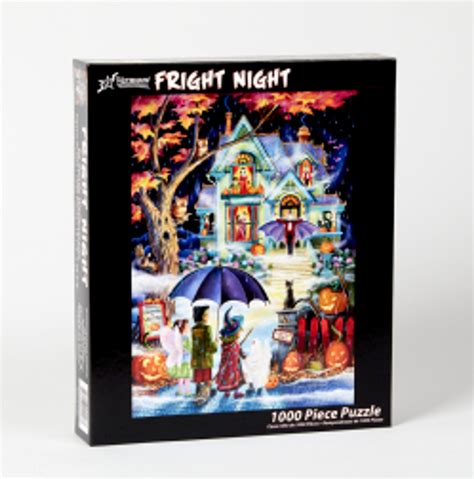 Vc1087 Fright Night Jigsaw Puzzle 1000 Pc Vermont Christmas Company