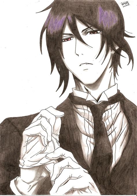 My Drawing Sebastian Michaelis By Koonata On Deviantart