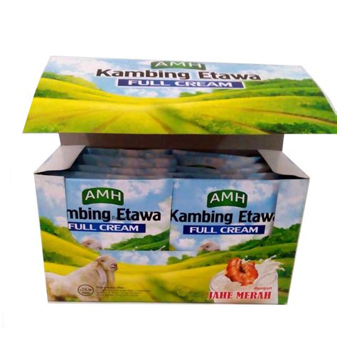 Susu Kambing Etawa Plus Jahe Merah AMH 10 Sachet Lazada Indonesia