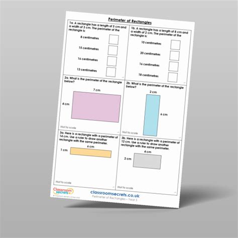 Year 5 Perimeter Of Rectangles Varied Fluency Resource Classroom Secrets