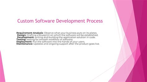 Ppt Custom Software Solutions And Development Company In Dubai