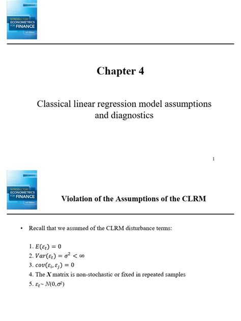 Chapter 4 Pdf Errors And Residuals Regression Analysis