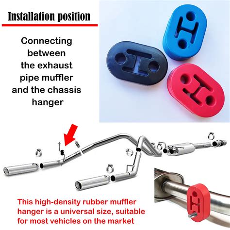 Car Truck Exhaust Hanger Replacement Exhaust Vibration Dampeners