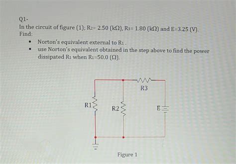 Solved Q In The Circuit Of Figure Chegg