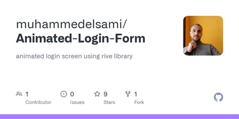 Github Muhammedelsamianimated Login Form Animated Login Screen