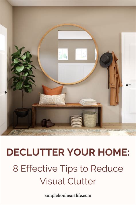 Declutter Your Home 8 Effective Tips To Reduce Visual Clutter Simple