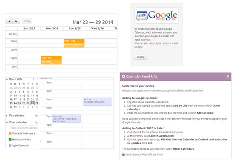 Google Calendar Sync Agile CRM