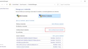 What Is Windows Credential Manager