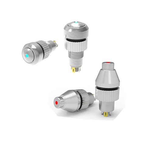 8mm Metal Pushbutton Switch