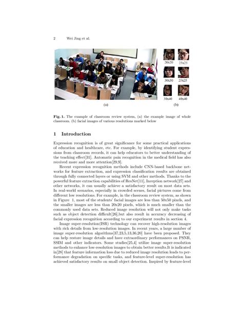 Feature Super Resolution Based Facial Expression Recognition For Multi Scale Low Resolution