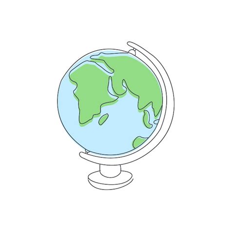 Globo escolar clásico Vector Premium