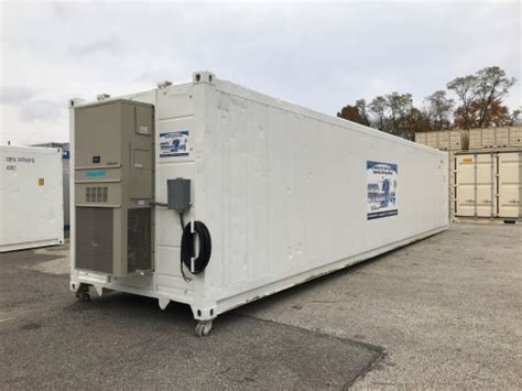 Sea Box 40 X 8 6” Insulated Iso Cargo Container With Climate Control