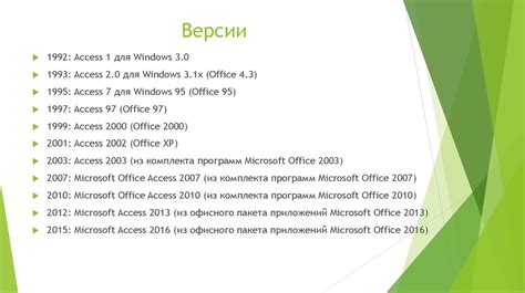 Программа Ms Access презентация онлайн