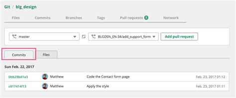 Comparing Branches And Tags Backlog Help Center