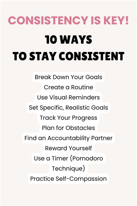 best 13 how to stay consistent with your goals beginners guide artofit