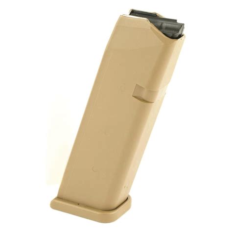 Glock 19x G17 Magazine 9mm 17 Rds Coyote Tan Sportsmans Guide