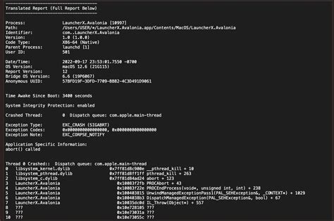 Failed To Open Packed App On MacOS Issue 8983 AvaloniaUI Avalonia